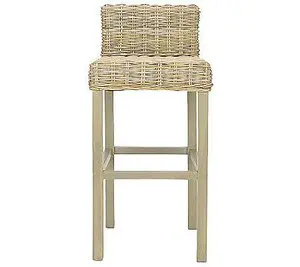 QVC Cypress Rattan Bar Stool - One-color