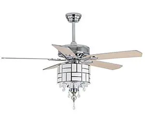 SAFAVIEH Fint Ceiling Light Fan By - One-color