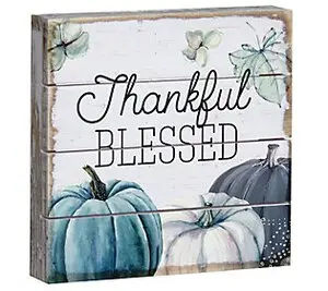 SINCERE SURROUNDINGS Thankful Pumpkin Pallet Petite Sincere Surro Undings - One-color