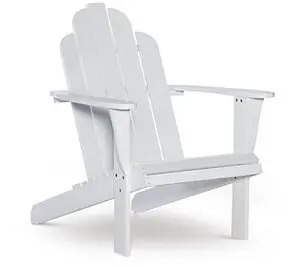 LINON Home Outdoor Silas Adirondack Accent Chai R - One-color