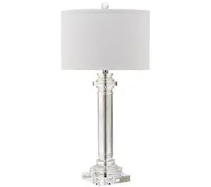SAFAVIEH Nina Crystal Column Table Lamp - One-color