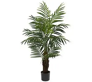 NEARLY NATURAL 4' Areca Palm Tree By - One-color