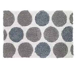 AVANTI LINENS Dotted Circles Shower Rug - One-color