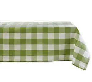DESIGN IMPORTS Buffalo Check Tablecloth 60x120 - One-color