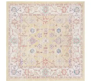 SAFAVIEH Windsor Tyre 6' X 6' Square Rug - One-color