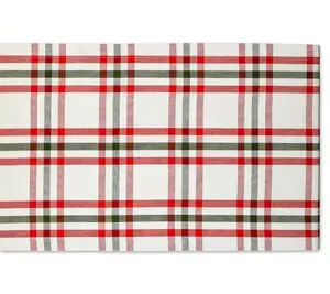 DESIGN IMPORTS 14' X 108' Nutcracker Plaid Tabl E Runner