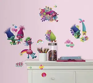 ROOMMATES Trolls Peel & Stick Wall Decals