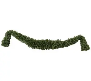 VICKERMAN 9' Grand Teton Artificial Christmas S Wag Garland - One-color