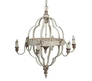 BARBARA KING Iron Chandelier - One-color