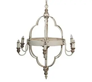 BARBARA KING Iron Chandelier