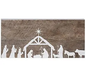 SINCERE SURROUNDINGS Nativity Inspire Board By - One-color