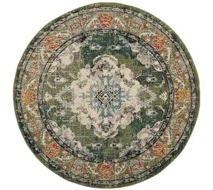 SAFAVIEH Monaco Mahal 3' X 3' Round Rug - One-color