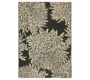MARTHA STEWART Chrysanthemum 4' X 5'7' Rug - One-color