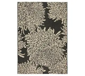 MARTHA STEWART Chrysanthemum 5'3' X 7'7' Rug - One-color