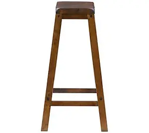 POWELL Honey Brown Bar Stool