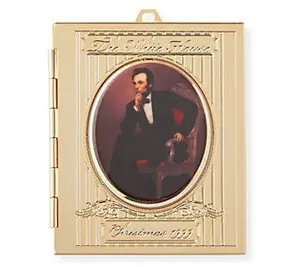 THE WHITE HOUSE HISTORICAL ASSOCIATION The Official 1999 White House Ornament - One-color
