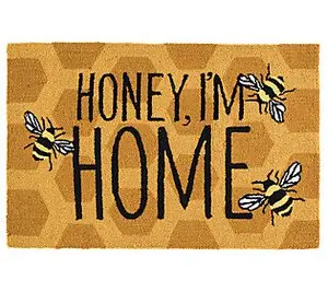 VALERIE PARR HILL 21' X 33' Honey, I'm Home Hooked Rug Valerie - One-color