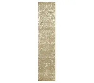 MARTHA STEWART Damask 2'3' X 10' Rug - One-color