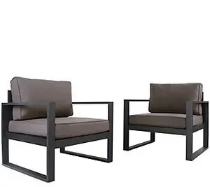REAL FLAME Baltic Outdoor Chair Set Of 2