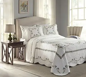 MODERN HEIRLOOM Heather King Bedspread - One-color