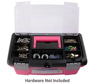 APOLLO 3 Piece Tool Box Pink Dt5005p