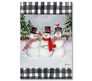 COURTSIDE MARKET Winter Pals Vertical 12x18 C Nvas