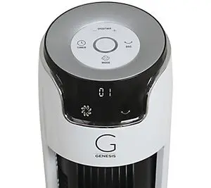 GENESIS Powerful 43 Inch Oscillating Tower Fan Ith Remote