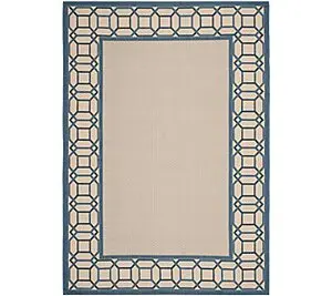 MARTHA STEWART Facet Border 8' X 11'2' Rug - One-color