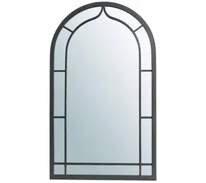 GLITZHOME Gracefully Arched Wall Mirror - One-color