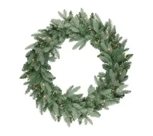 NORTHLIGHT Prelit Classic Wreath - One-color