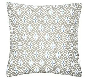 C&F HOME Liam Sky Euro Sham - One-color