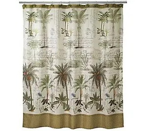 AVANTI LINENS Colony Palm Shower Curtain - One-color