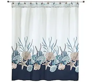 AVANTI LINENS Blue Lagoon Shower Curtain - One-color