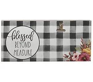 SINCERE SURROUNDINGS Blessed Beyond Measure Photo Frame - One-color