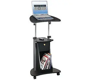 TECHNI MOBILI Mobile Adjustable Laptop Pedestal On Wheels - One-color