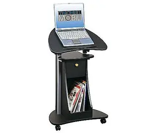 TECHNI MOBILI Mobile Adjustable Laptop Pedestal On Wheels