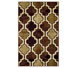 SUPERIOR Moroccan Geometric Contemporary 5x8 Ar A Rug - One-color
