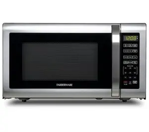 FARBERWARE 1.6 Cu. Ft. Stainless Steel Microwav E Oven - Silver