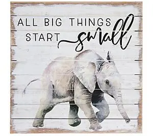 SINCERE SURROUNDINGS Start Small Elephant Pallet Sincere Surround Ings - One-color