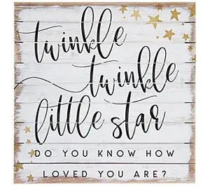 SINCERE SURROUNDINGS Twinkle Twinkle Little Star Pallet Sincere S Urroundings - One-color