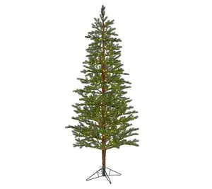 NEARLY NATURAL 7.5' Fairbanks Fir Tree W/350 Cl Ar Led - One-color