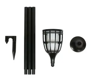 TECHKO Solar Torch Light 2-pack