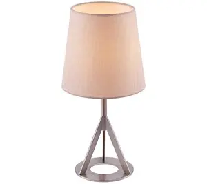 TEAMSON Aria 15.7' Modern Table Lamp Round Shade - One-color