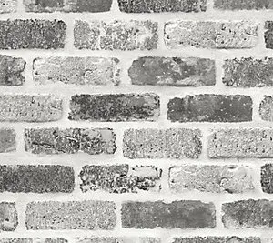 NEXTWALL Washed Faux Brick Peel And Stick Wallp Aper Roll - One-color