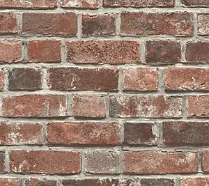 NEXTWALL Distressed Brick Peel And Stick Wallpa Per Roll