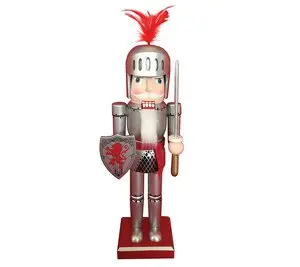 SANTA'S WORKSHOP 14' Red Lion Knight Nutcracker - One-color