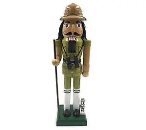 SANTA'S WORKSHOP 13.5' Safari Nutcracker