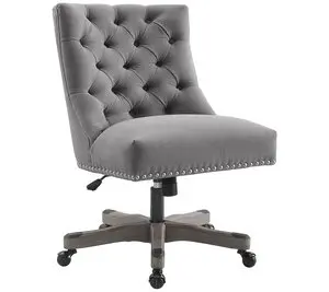 LINON Home Sumner Home Office Stain &waterresis Tant Desk Chair - One-color