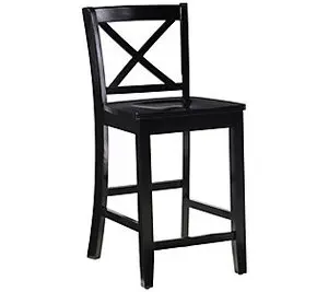 LINON Home Tate X Back Kitchen Counter Stool - One-color