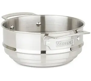 VIKING Stainless Steel Universal Steamer Insert - Silver